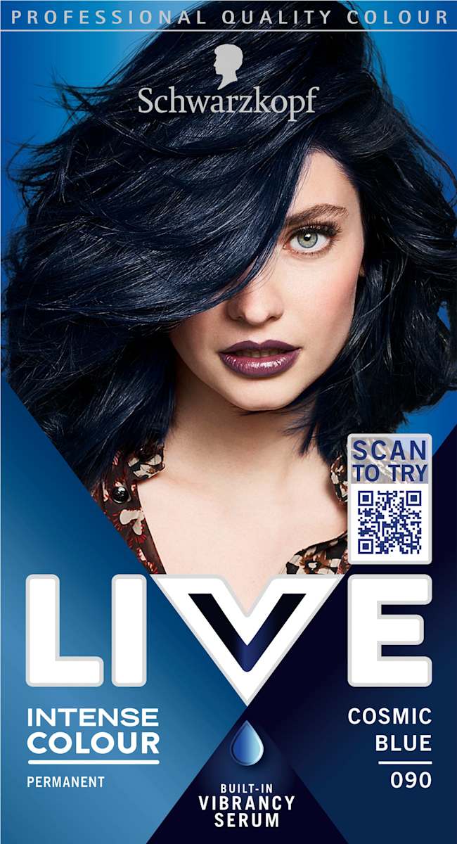 Schwarzkopf LIVE Intense Colour permanente Haarfarbe - Nr. 090 Cosmic ...