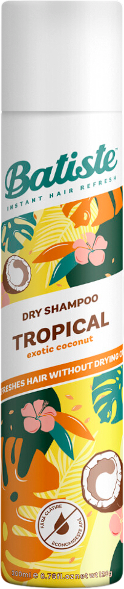 Batiste Șampon uscat tropical, 200 ml | dm.ro