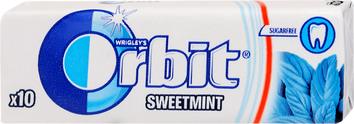 Orbit Orbit žvakaće gume Sweetmint, 10 kom., 14 g | dm.hr