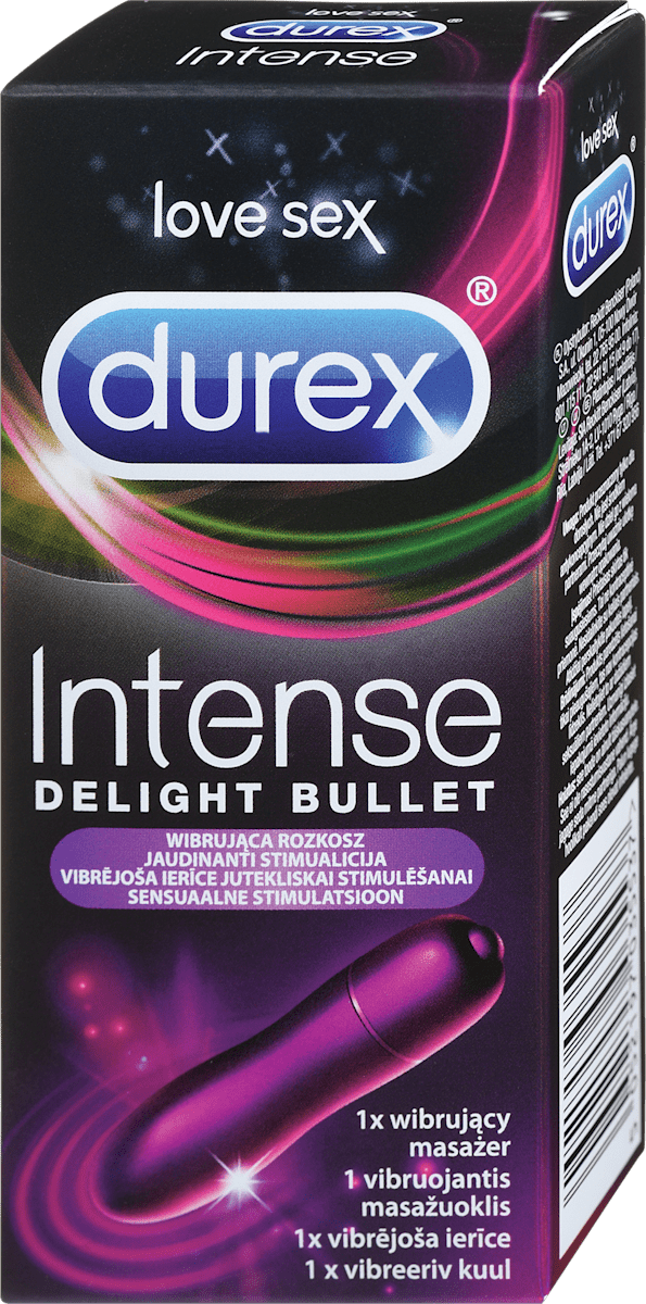 durex Mini vibrator Intense Delight Bullet, 1 kos | dm.si