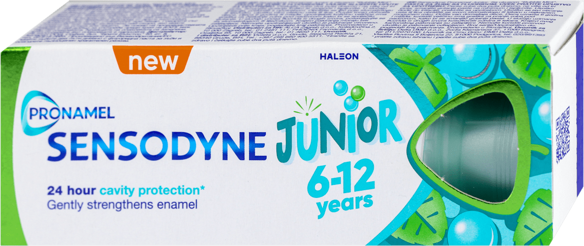 SENSODYNE PRONAMEL JUNIOR dečija pasta za zube, 6-12 godina, 50 ml | dm.rs