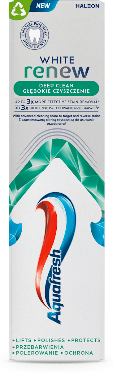 Aquafresh Паста за зъби White renew deep clean, 75 ml | dm България