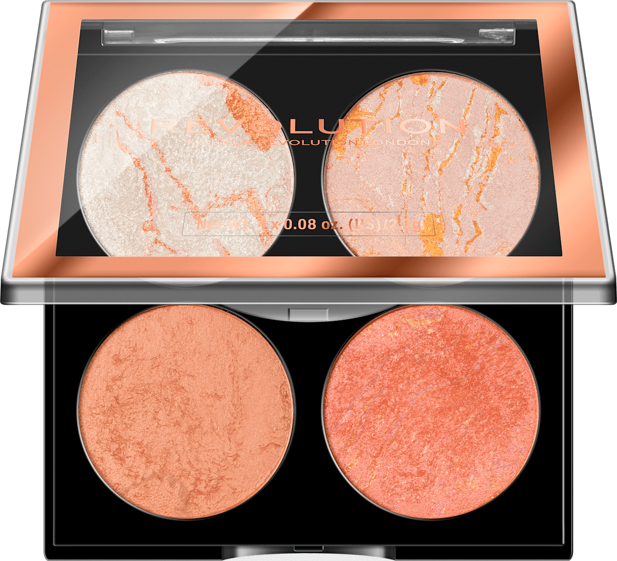 REVOLUTION Cheek Kit paletă de farduri pentru obraji Take A Breather, 8 ...