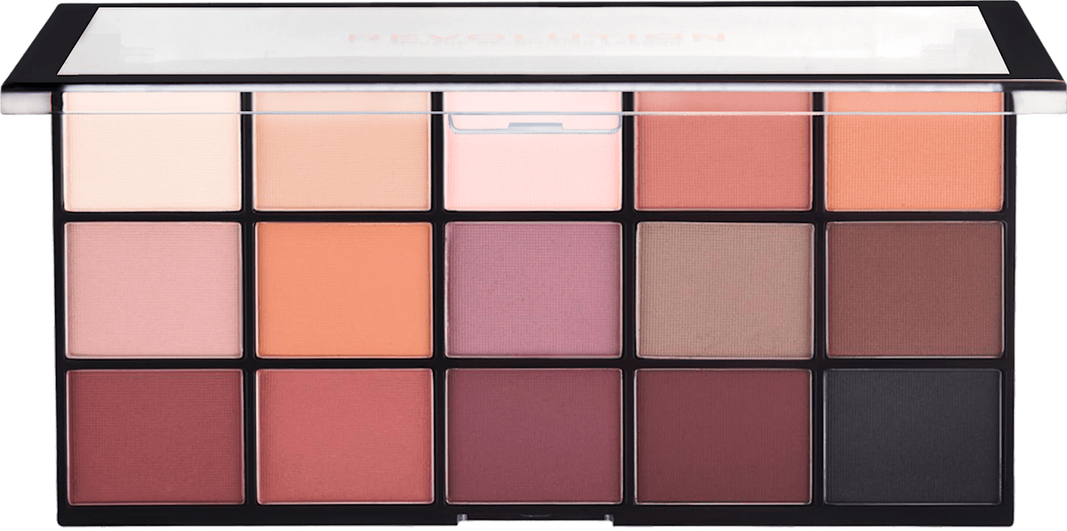 REVOLUTION Reloaded paleta senki za oči, Basic Mattes, 16,5 g | dm.rs