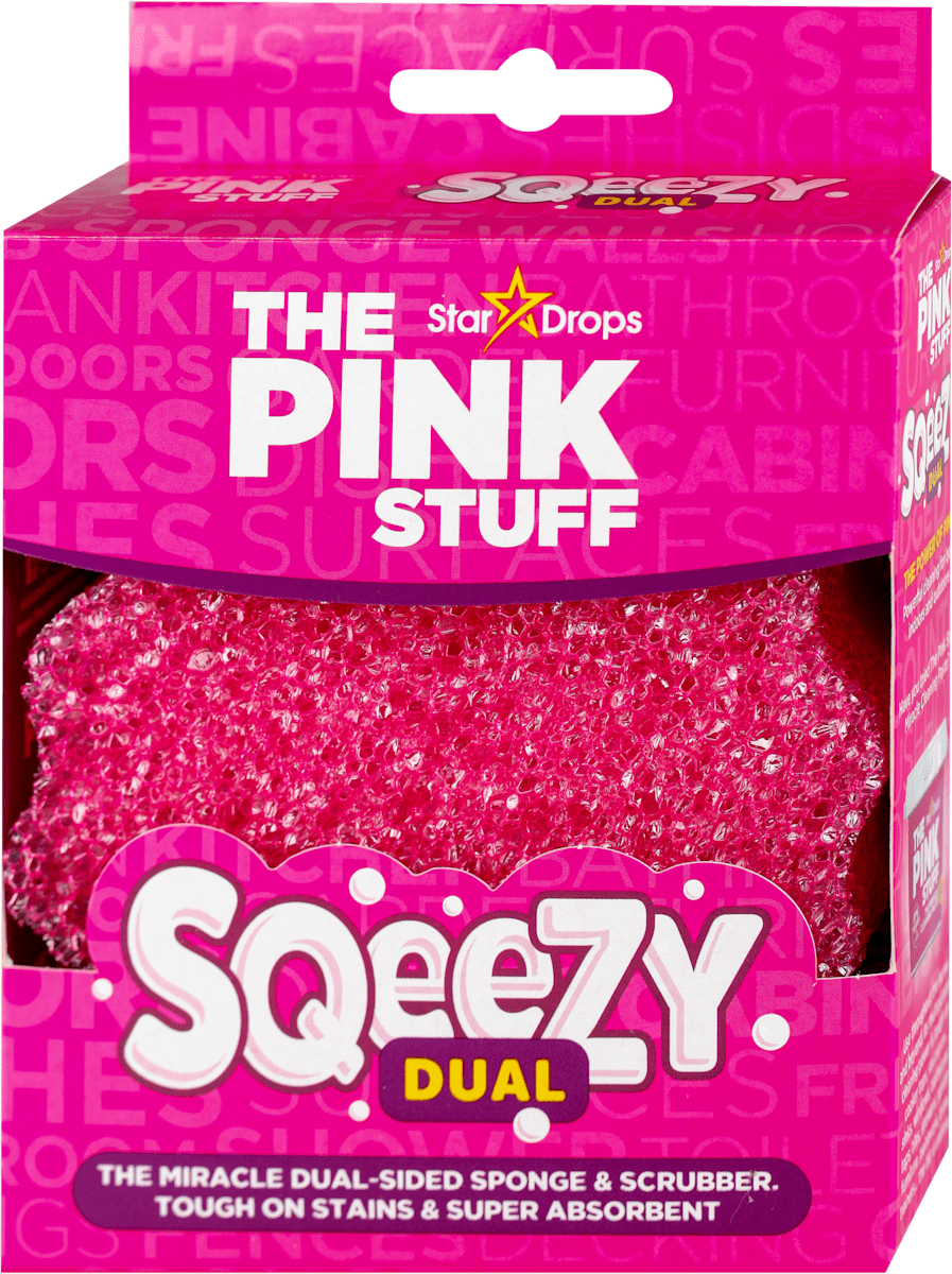 THE PINK STUFF SQeeZY DUAL sunđer za čišćenje, 1 kom | dm.rs
