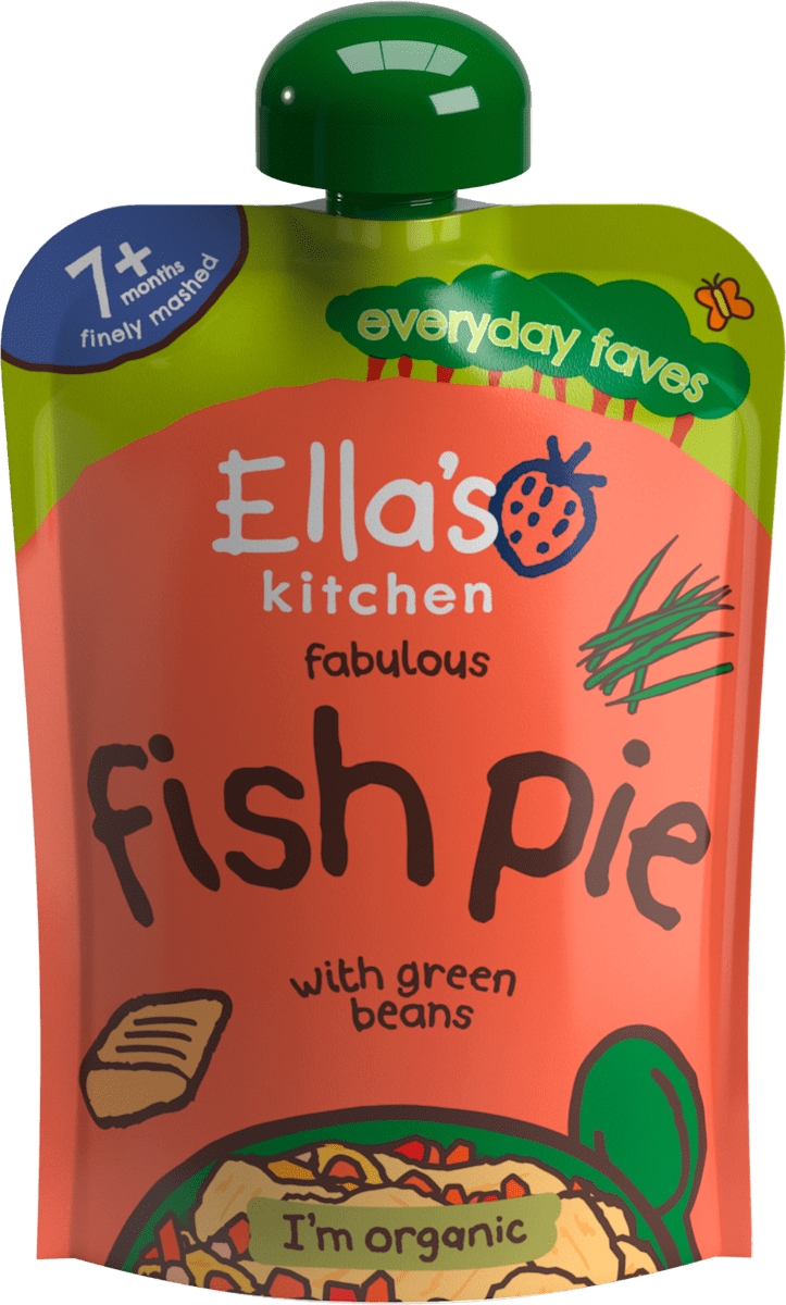 Ella’s Kitchen Bio kapsička Losos so zeleninou, 130 g | mojadm.sk