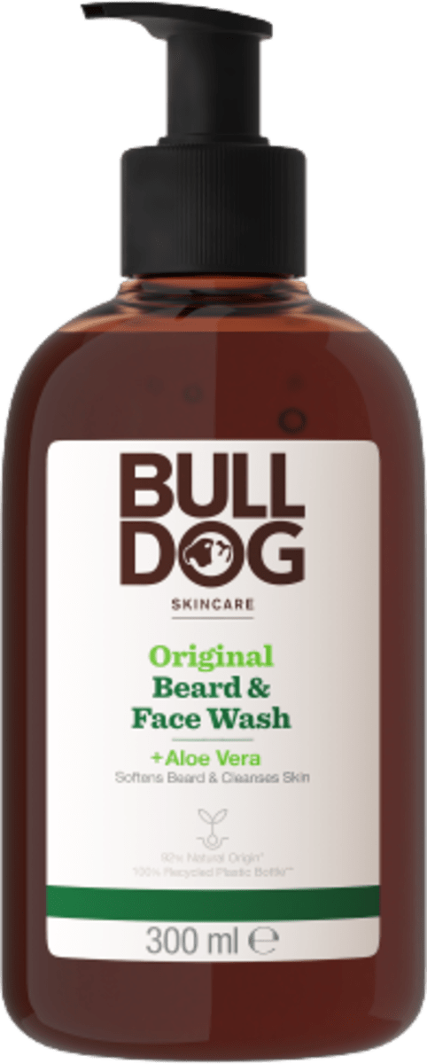 BULLDOG Beard & Face mycí gel 2 v 1 Original, 300 ml | dm.cz