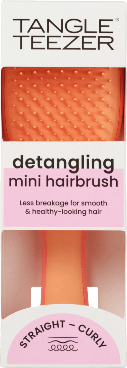 Tangle Teezer mini kartáč na vlasy Ultimate Detangler Salmon Pink, 1 ks ...