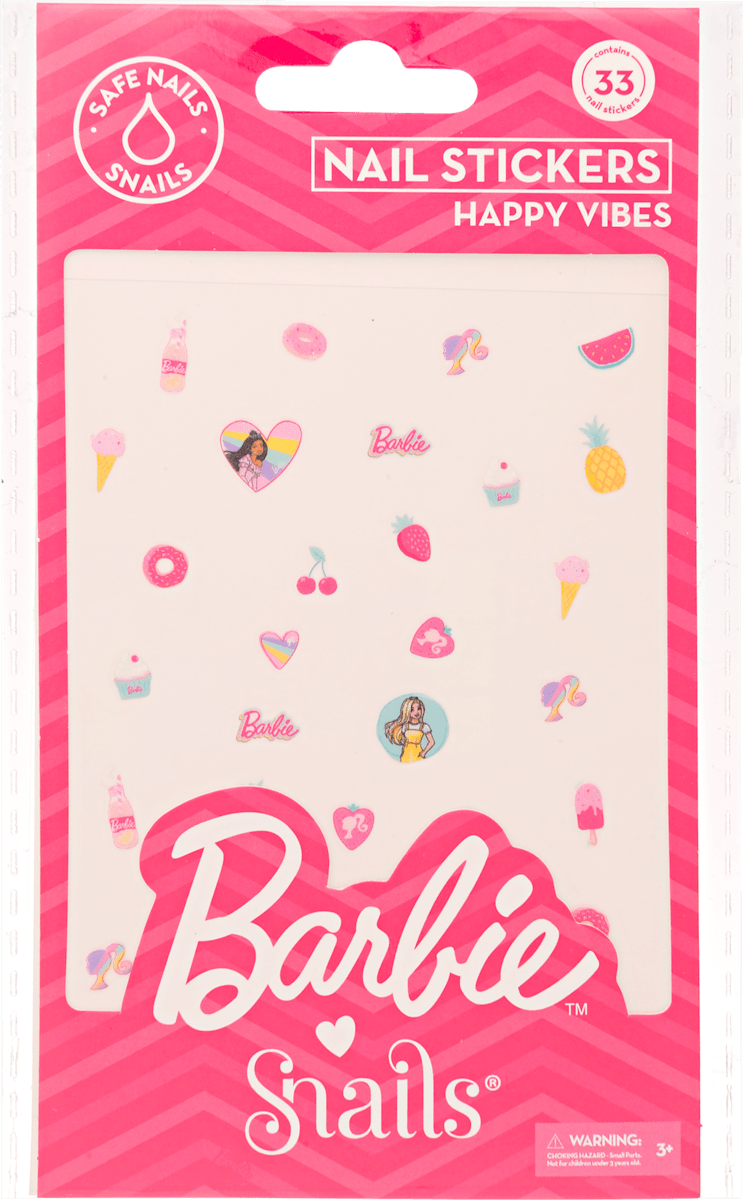 Snails Körömmatrica, Barbie™ Happy Vibes, 33 db | dm.hu