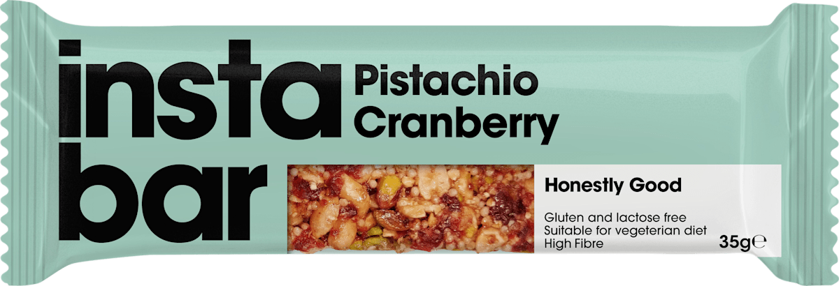 insta bar Barretta pistacchio e mirtilli rossi, 35 g | dm Italia