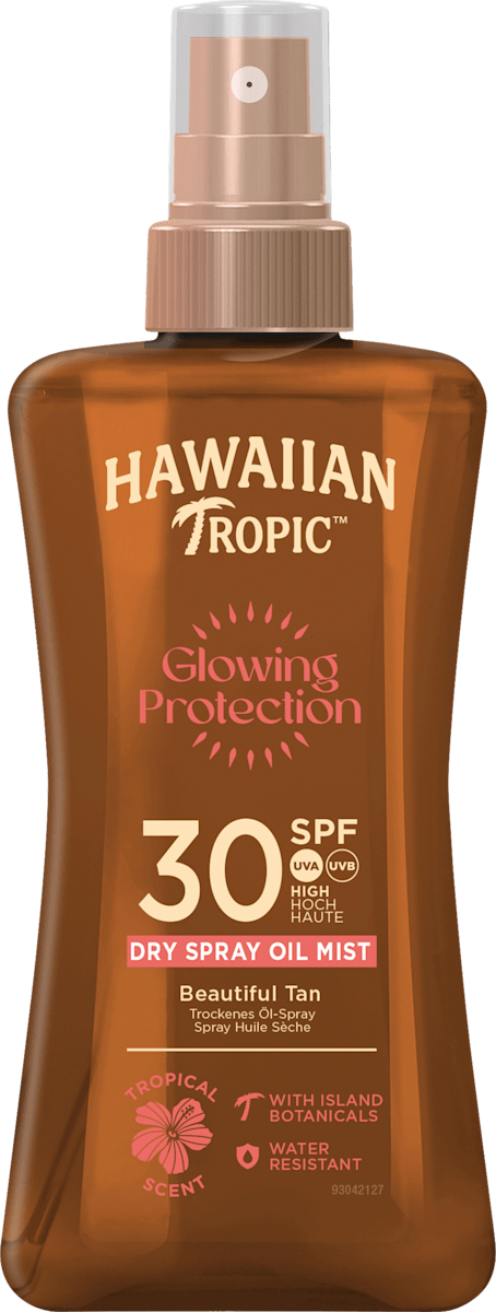 Hawaiian Tropic Sonnenöl Spray glowing protection mit Kokosnuss ...