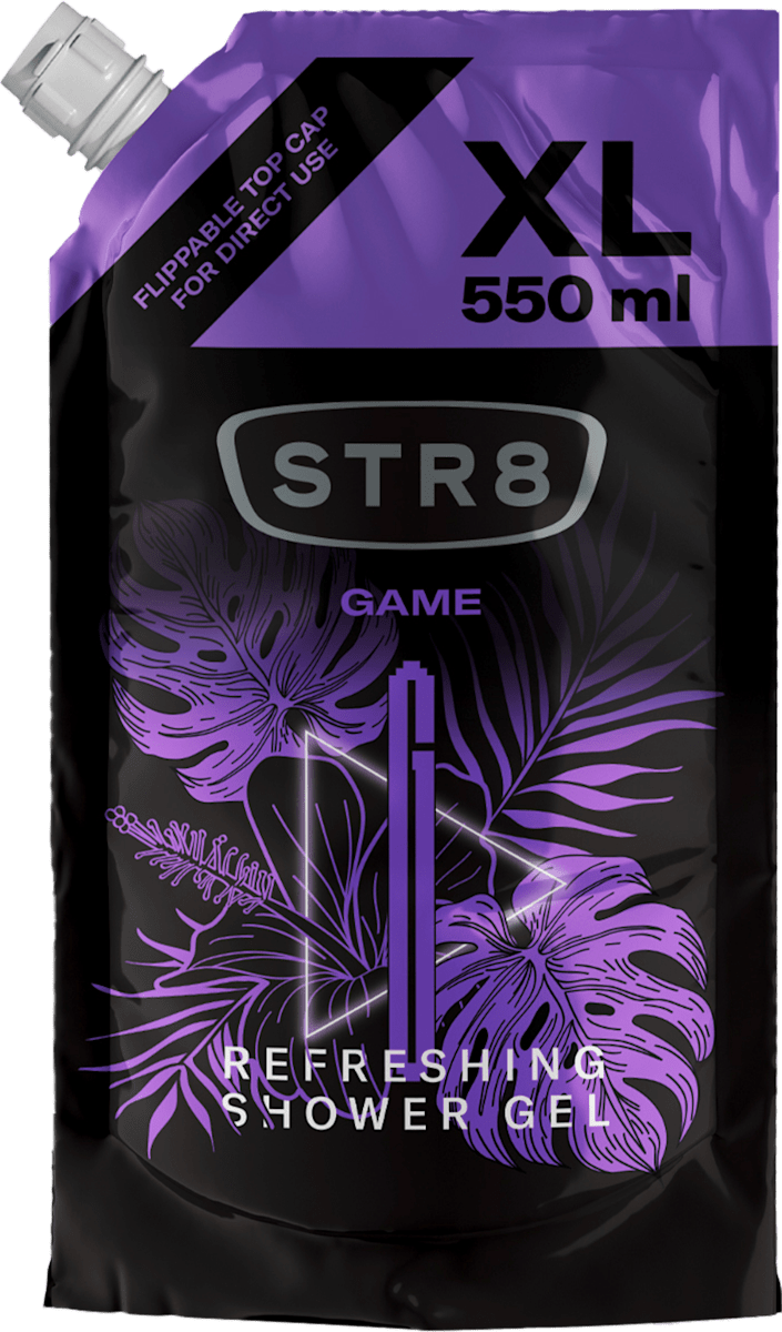 STR8 GAME XL gel za tuširanje Doypack, 550 ml | dm.rs