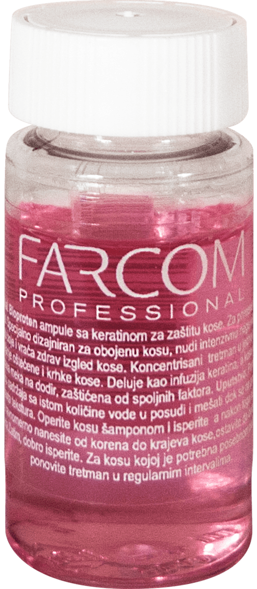 FARCOM SERI Keratin ampule za oštećenu kosu, 10 ml | dm.rs