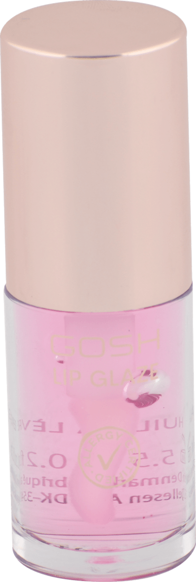 GOSH Lesk na pery Lip Glaze - 001 Shocking Pink, 5,5 ml | mojadm.sk