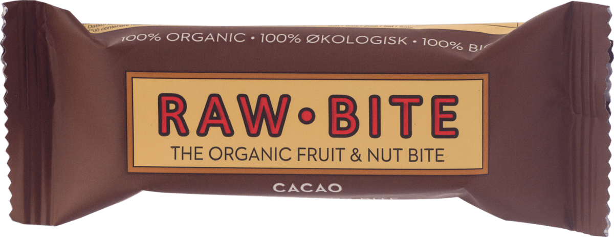 RAW BITE Energetska pločica s kakaom, 50 g | dm.hr