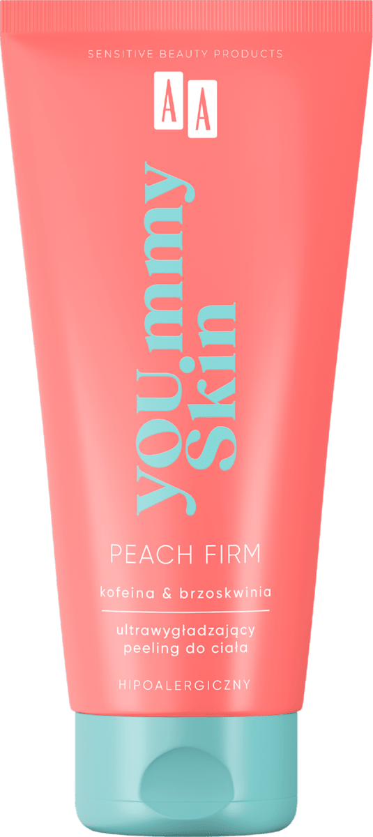 AA Peeling do ciała, ultrawygładzający Peach Firm YOU.mmy Skin, 200 ml ...