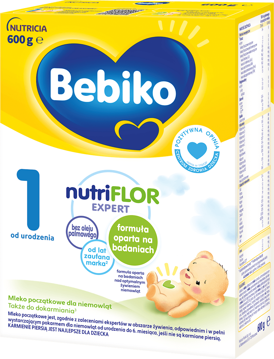 Bebiko Mleko modyfikowane 1, 600 g kupuj w zawsze korzystnych cenach | dm