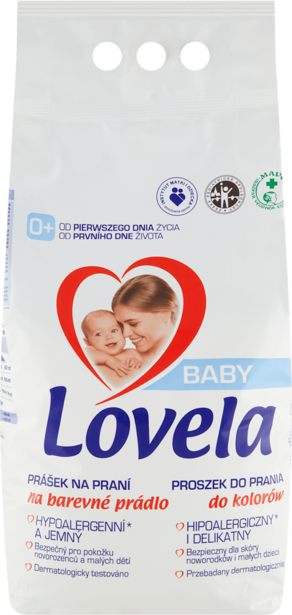 Lovela Baby prací prášek na barevné prádlo, 41 PD | dm.cz