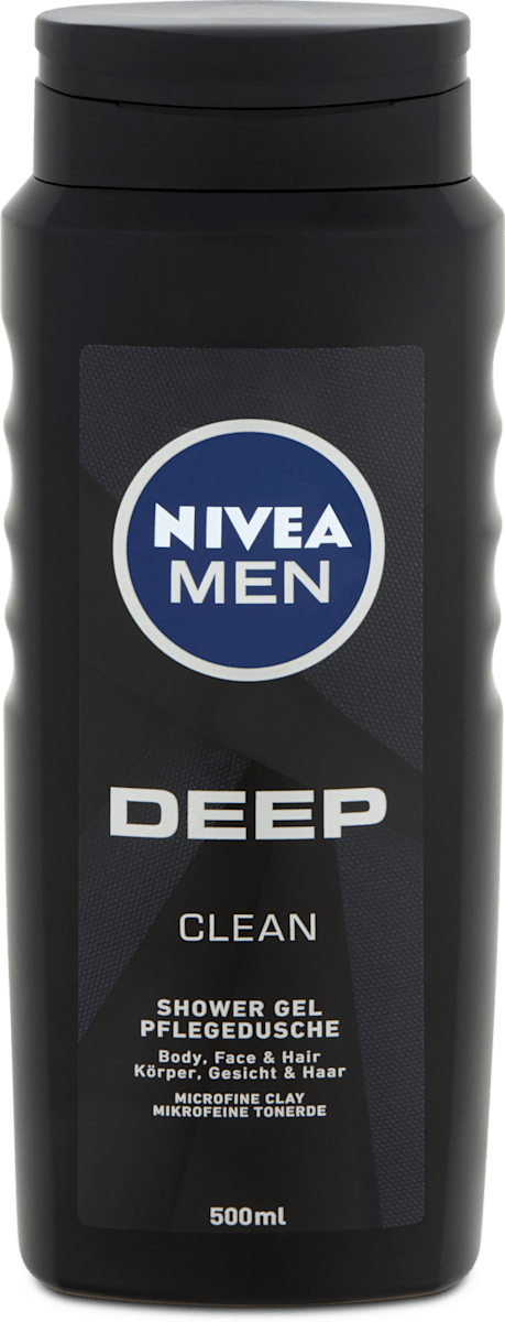 NIVEA MEN Deep Clean - gel za tuširanje, 500 ml | dm.rs