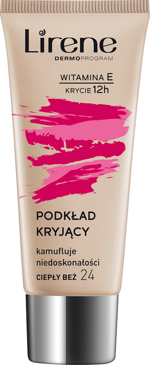 Lirene Fond de ten cu acoperire mare 24 Warm Beige, 30 g | dm.ro