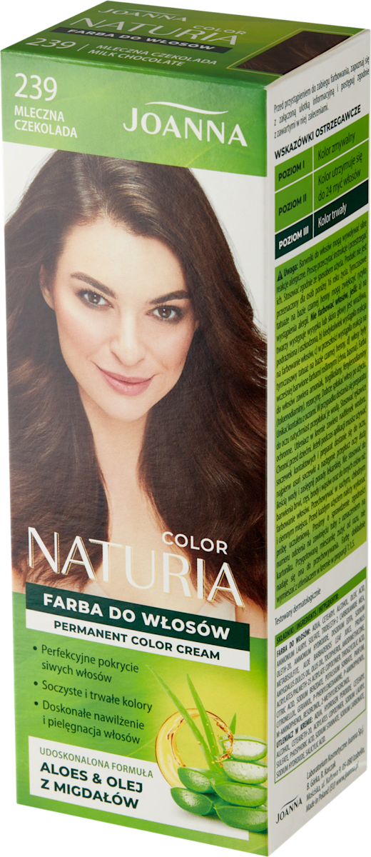 JOANNA Naturia color Farba do włosów Mleczna czekolada 239, 1 szt ...