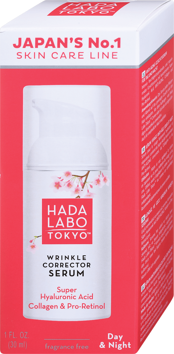 HADA LABO TOKYO Serum za obraz WRINKLE CORRECTOR, 30 ml | dm.si