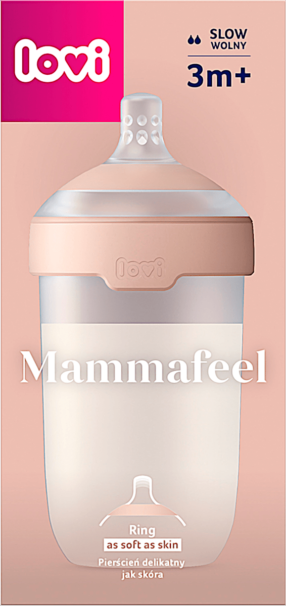 LOVI kojenecká lahev MAMMAFEEL 3m+, 1 ks | dm.cz