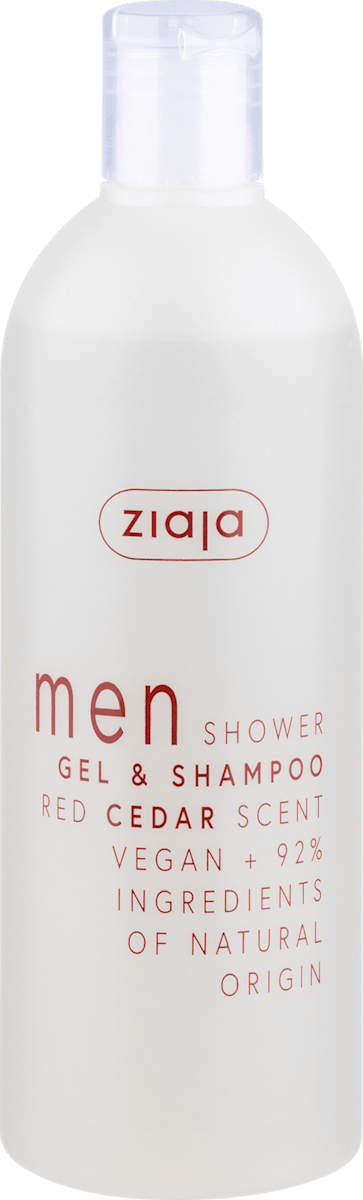 ziaja men 2u1 gel i šampon Red Cedar, 400 ml | dm.hr