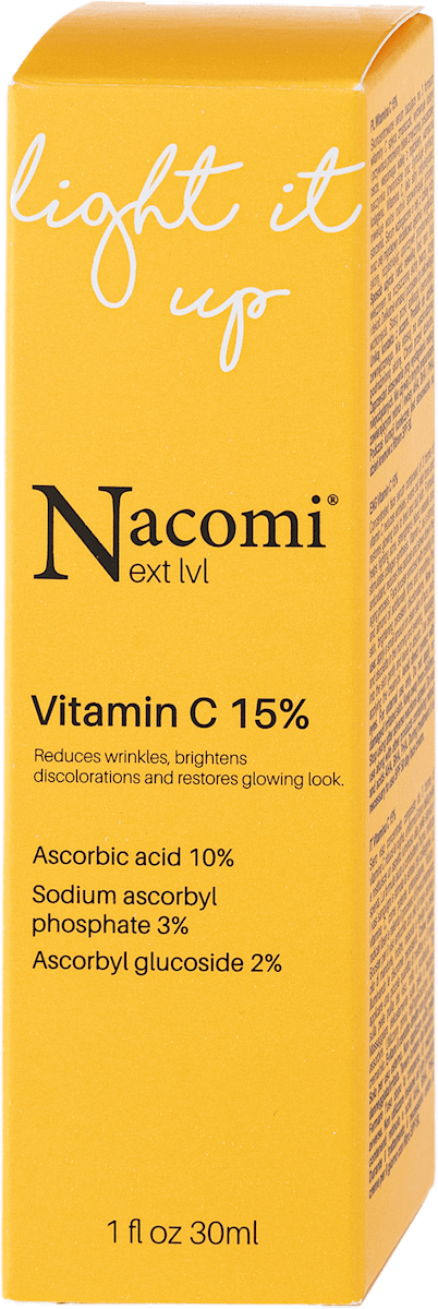 Nacomi Light It Up Vitamin C 15% serum za lice, 30 ml | dm Bosna i ...