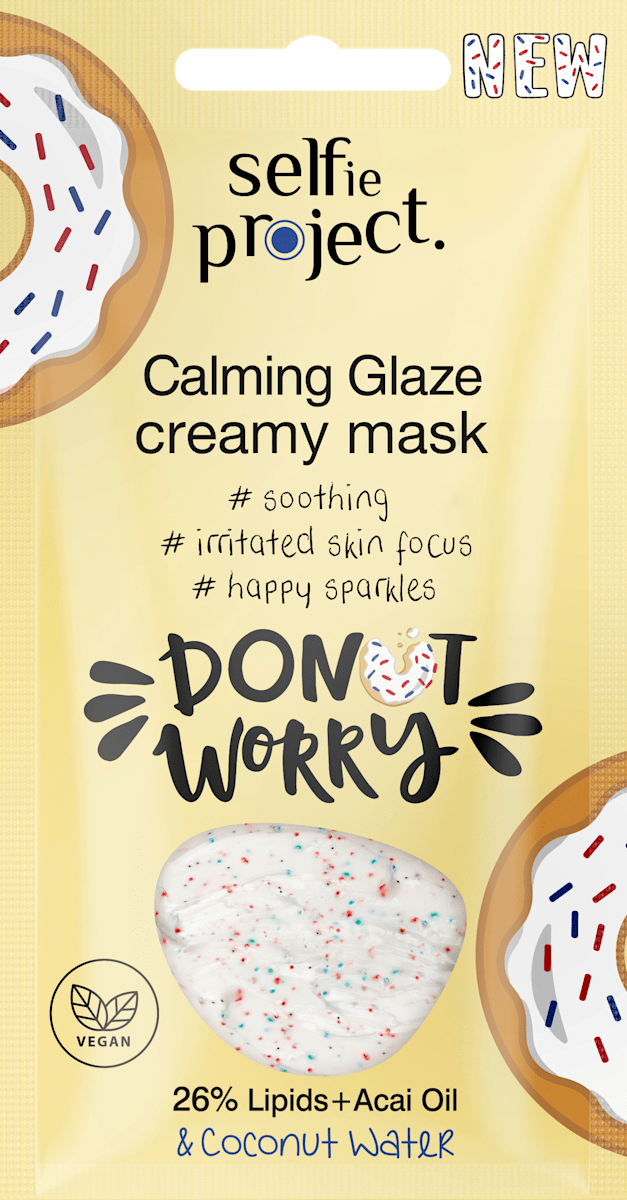 Selfie Project Gesichtsmaske Donut Worry Calming Glaze Wash-Off Mask ...