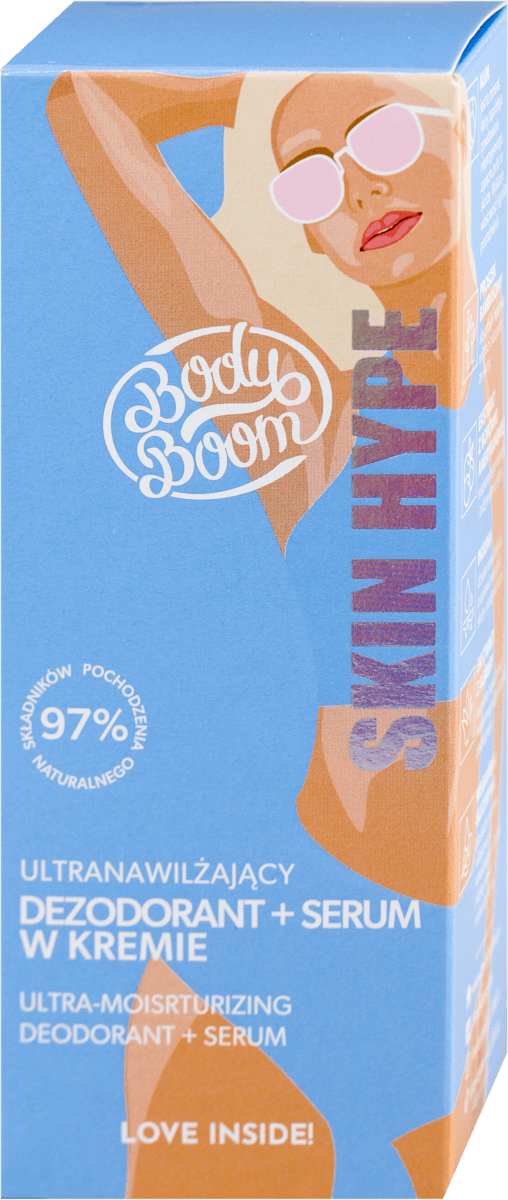 Body Boom SKIN HYPE LOVE INSIDE! ultra-hidratantna deozodorans + serum ...
