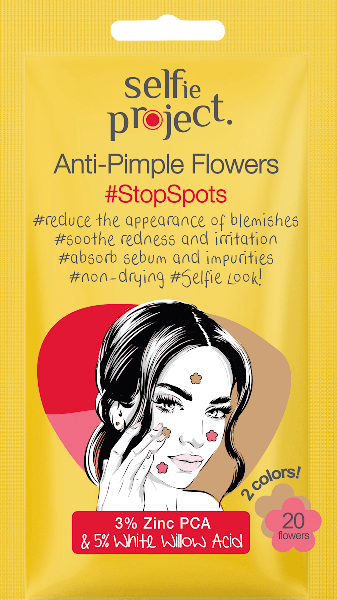 Selfie Project Anti Pickel Patches Flowers, 20 St dauerhaft günstig ...