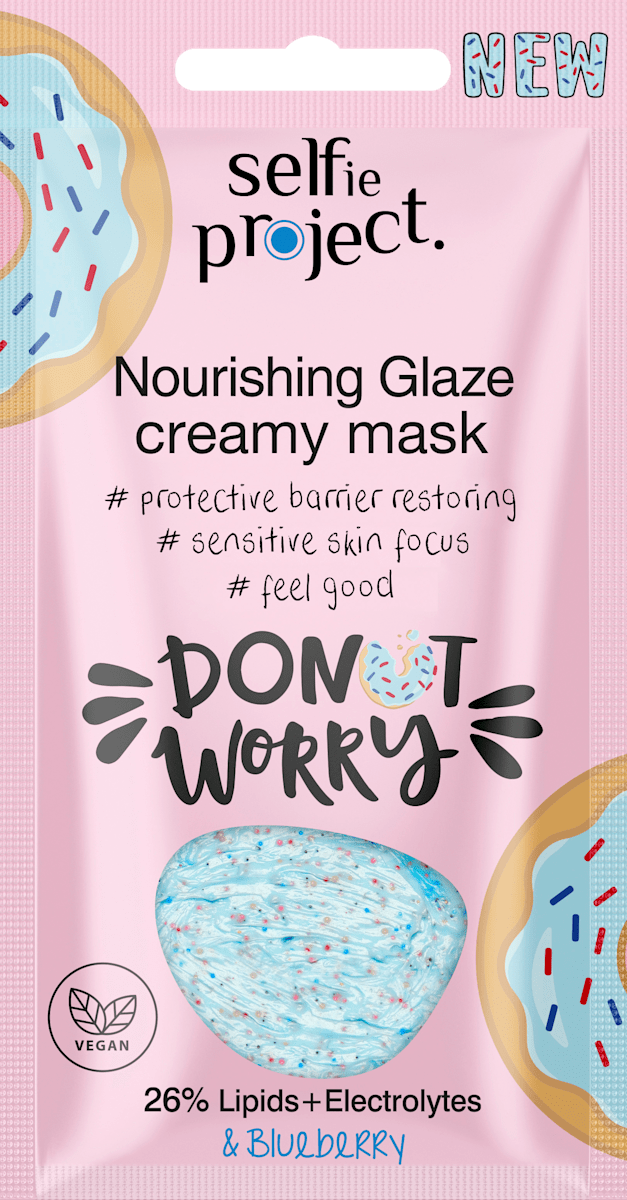Selfie Project Gesichtsmaske Donut Worry Recovering Glaze Wash-Off Mask ...