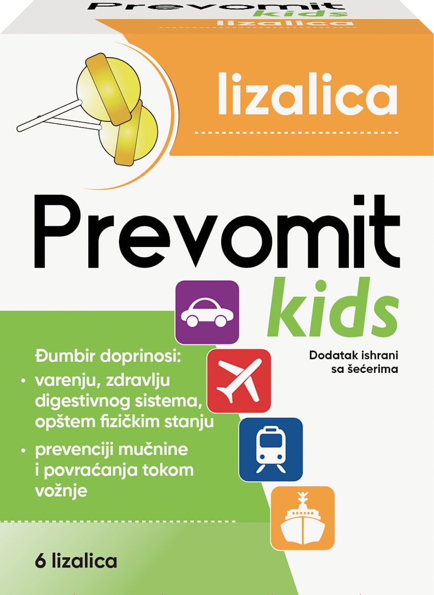 DR.THEISS Prevomit kids lizalice za decu - protiv mučnine, 6 kom | dm.rs