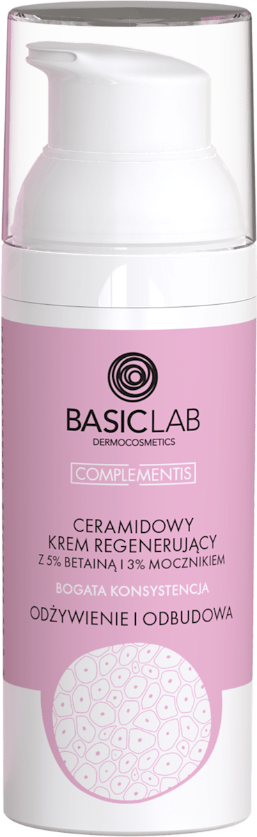 BASICLAB Krem ceramidowy regenerujący bogata konsystencja ...