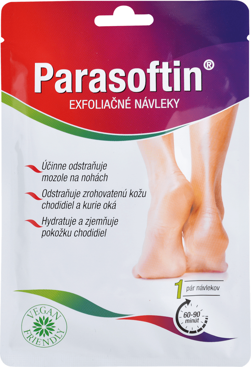 Parasoftin Exfoliačné návleky, 1 ks | mojadm.sk