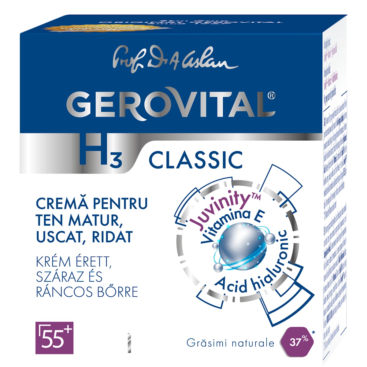 GEROVITAL Cremă pentru ten matur, uscat, ridat, 50 ml | dm.ro