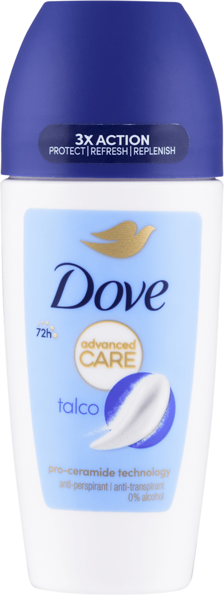 Dove Advanced Care deodorant roll-on Talco, 50 ml | dm.cz