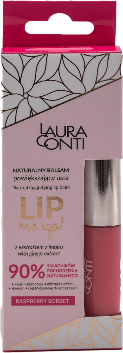 Laura Conti Balsam natural de mărire a buzelor, 1 buc | dm.ro