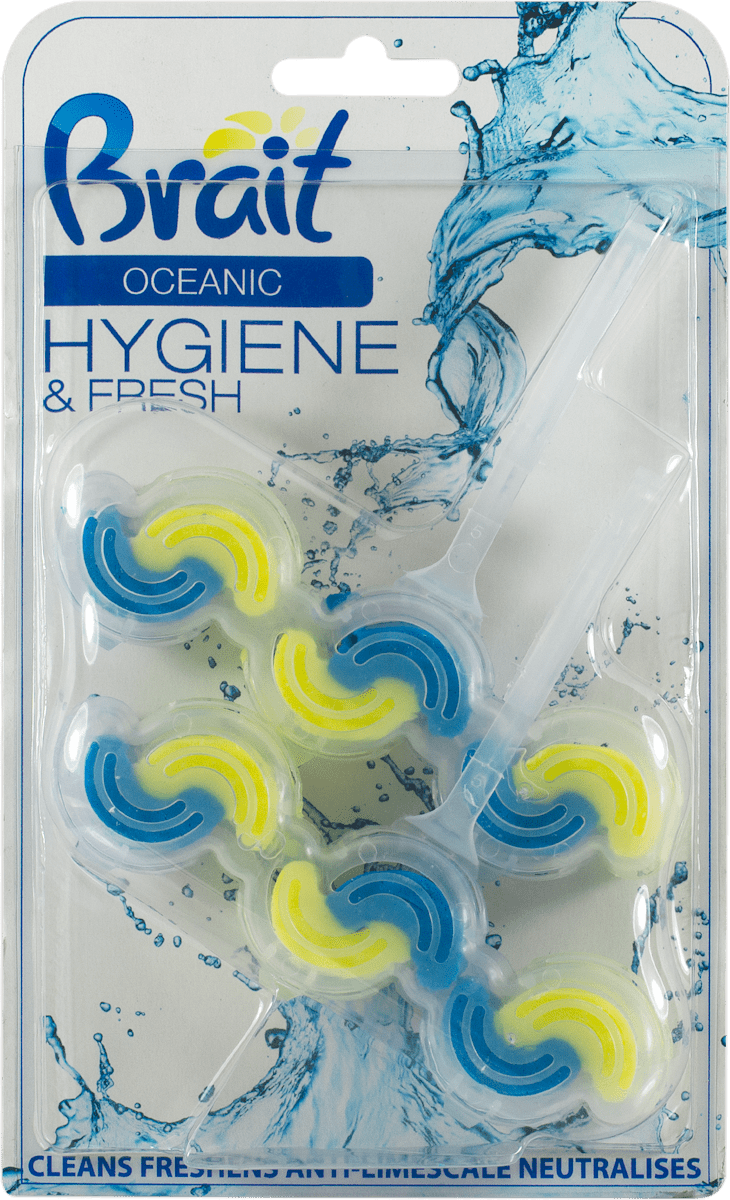 Brait Тоалетно блокче Oceanic, 2x45 g, 90 g | dm България