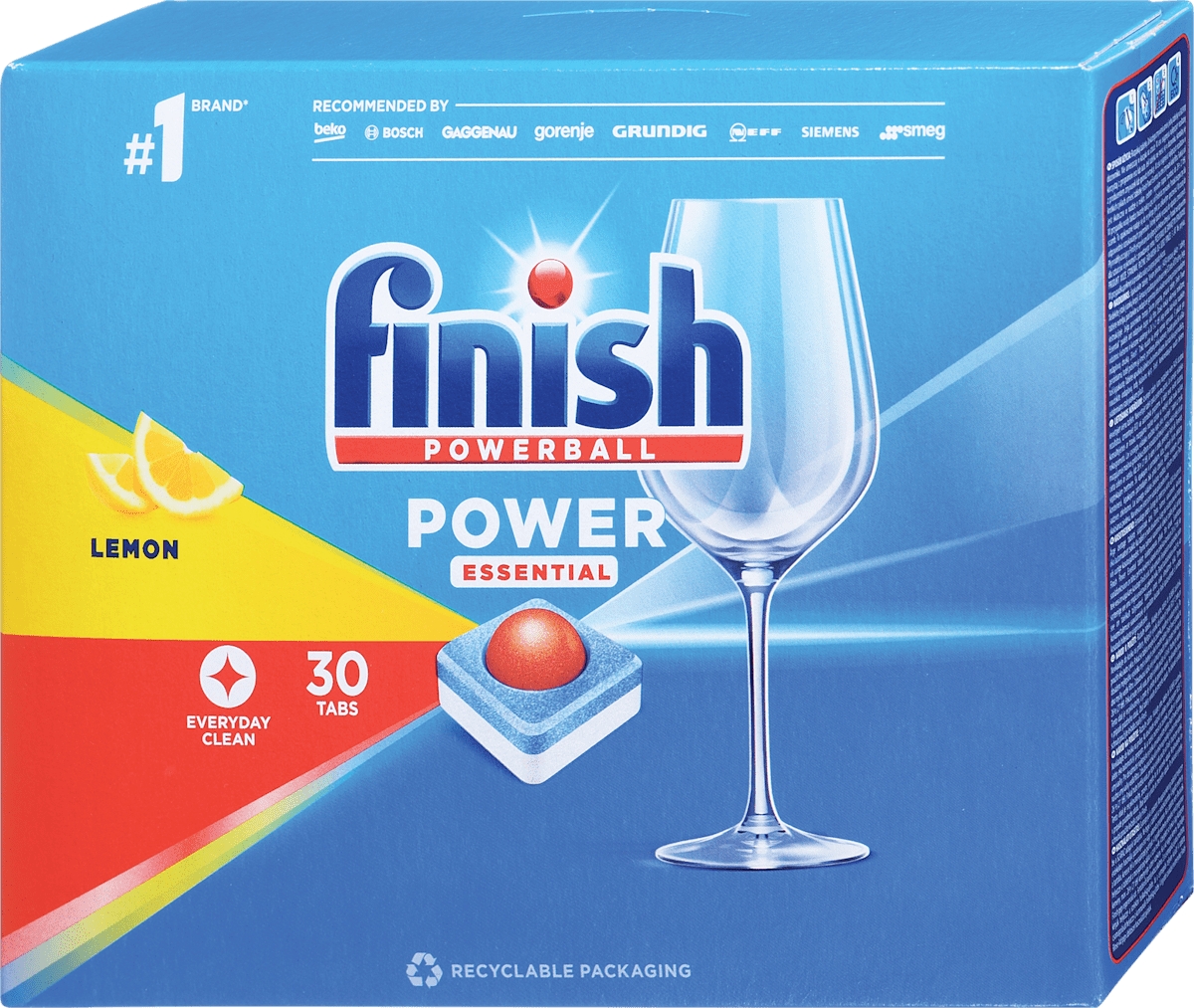 Finish Kapsule za strojno pomivanje posode Power Essential, 30 kos | dm.si