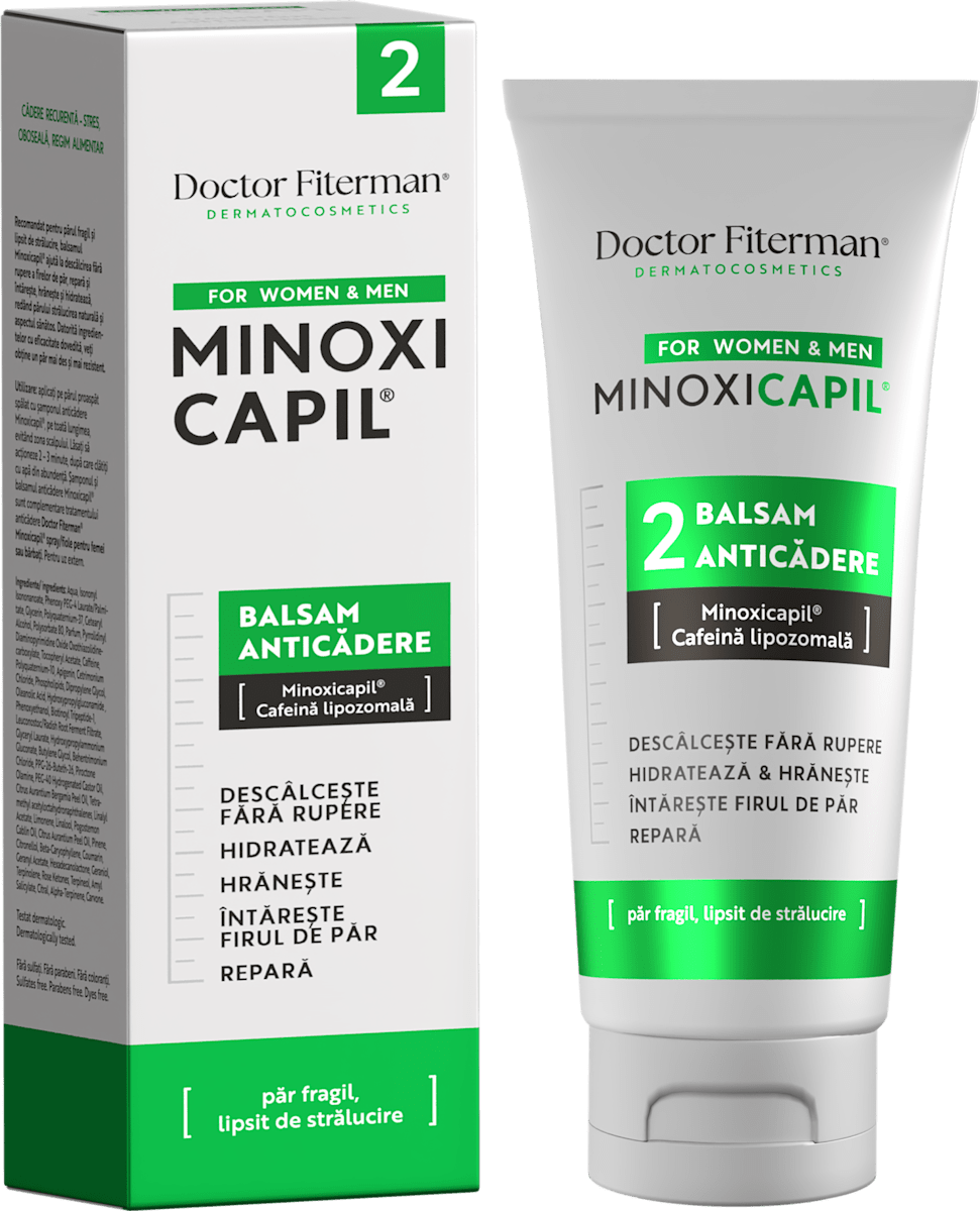 Fiterman Pharma MINOXICAPIL balsam anticădere păr, 200 ml | dm.ro