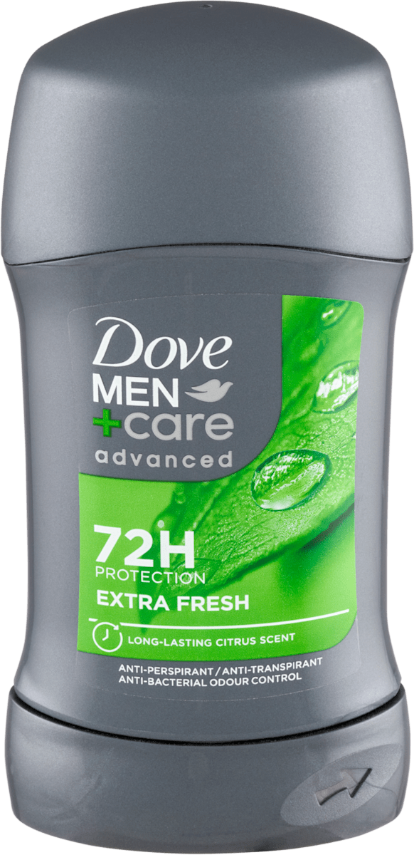 Dove Men+Care advanced antiperspirant stick Extra Fresh, 50 ml | dm.cz
