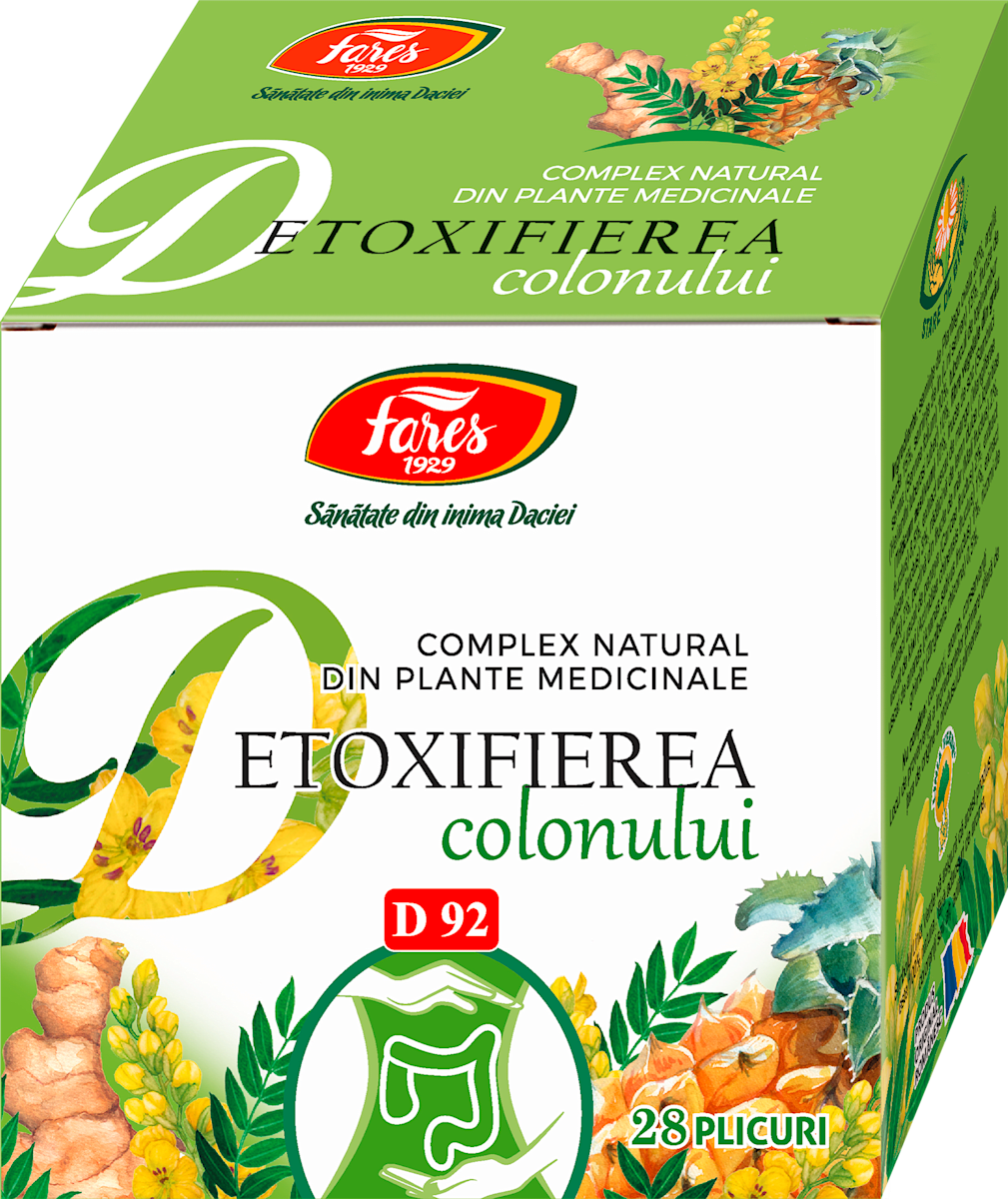 Fares Detoxifiere colon, 28 buc | dm.ro