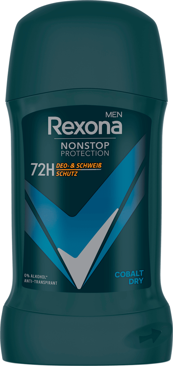 Rexona men Antitranspirant Deostick Nonstop Protection Cobalt Dry, 50 ...