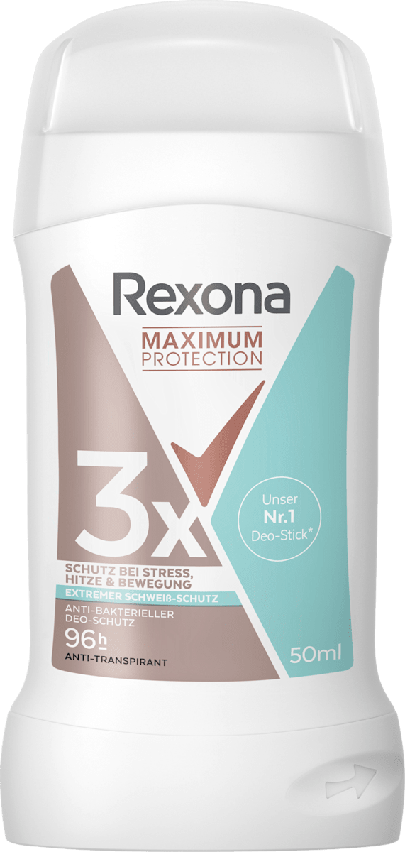 Rexona Antitranspirant Deostick Maximum Protection, 50 ml dauerhaft ...