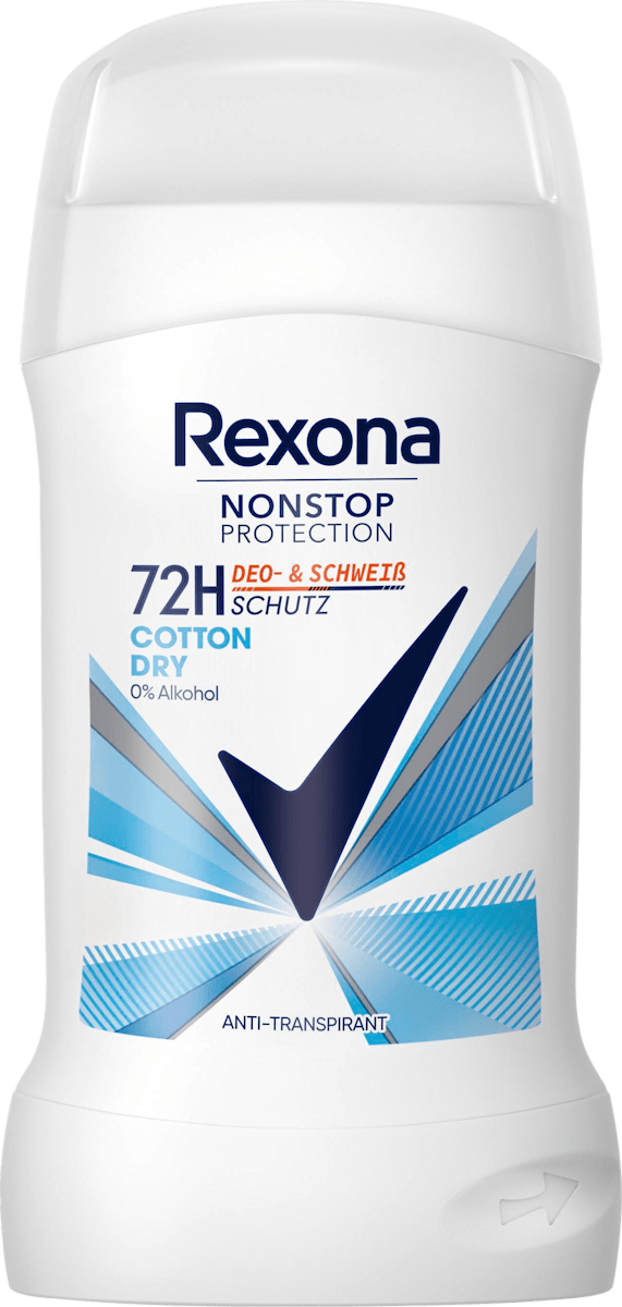 Rexona Antitranspirant Deostick Nonstop Protection Cotton Dry, 50 ml ...