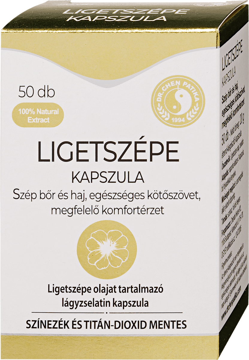 DR CHEN PATIKA Ligetszépe kapszula, szép bőr & haj, egészséges ...
