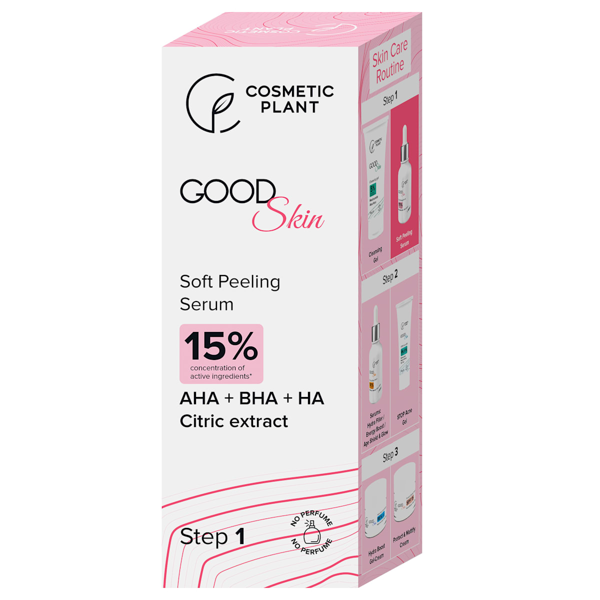 cosmetic plant Ser exfoliant AHA+BHA+HA, 30 ml | dm.ro