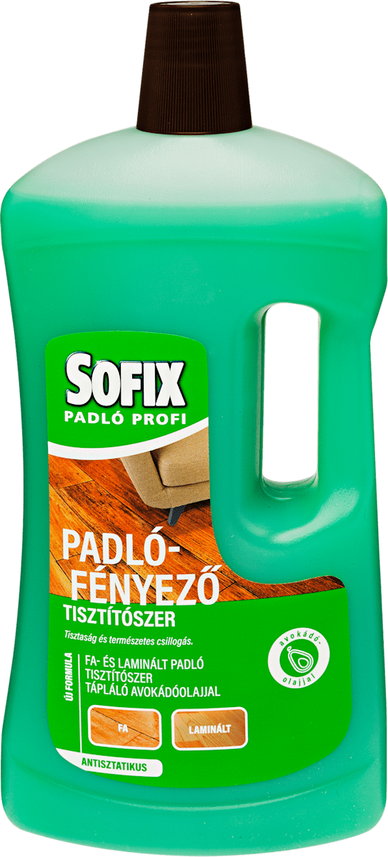 Sofix Padlófényező tisztítószer fa és laminált felületekre, 1 l | dm.hu